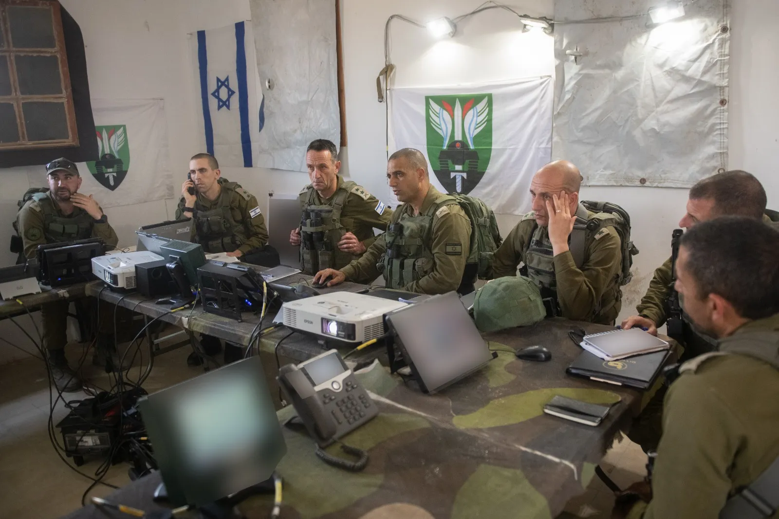 הרמטכל, בהערכת מצב עם המפקדים והכוחות הלוחמים בדרום | חמל
