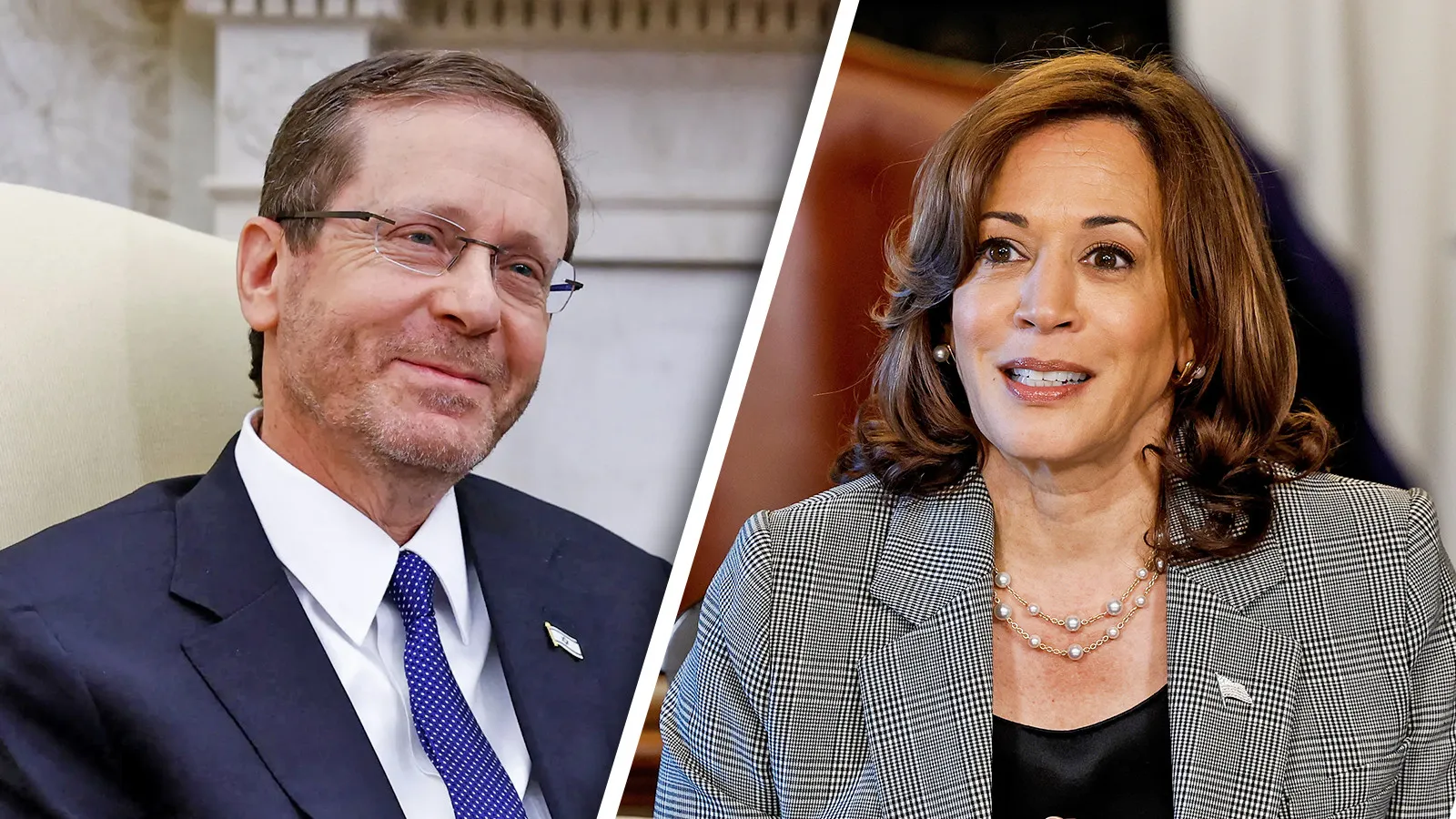 קמלה האריס להרצוג: להאיץ את הסיוע ההומניטרי לעזה